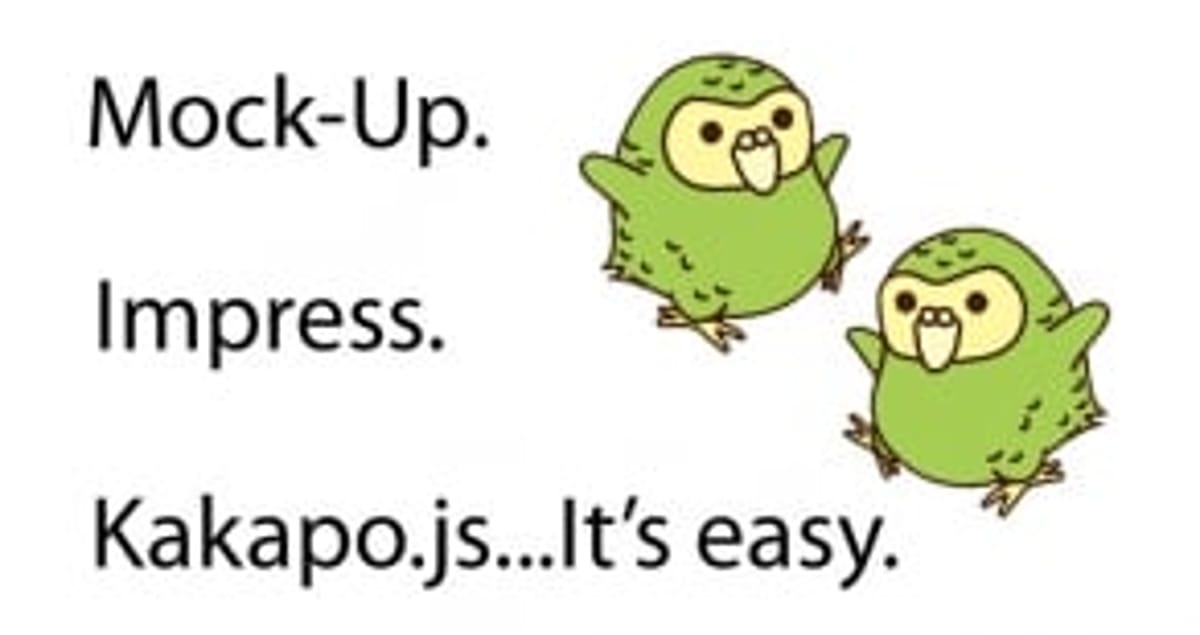 Doing a mock-up to get funding? Check this out: Kakapo.js | Built In Austin