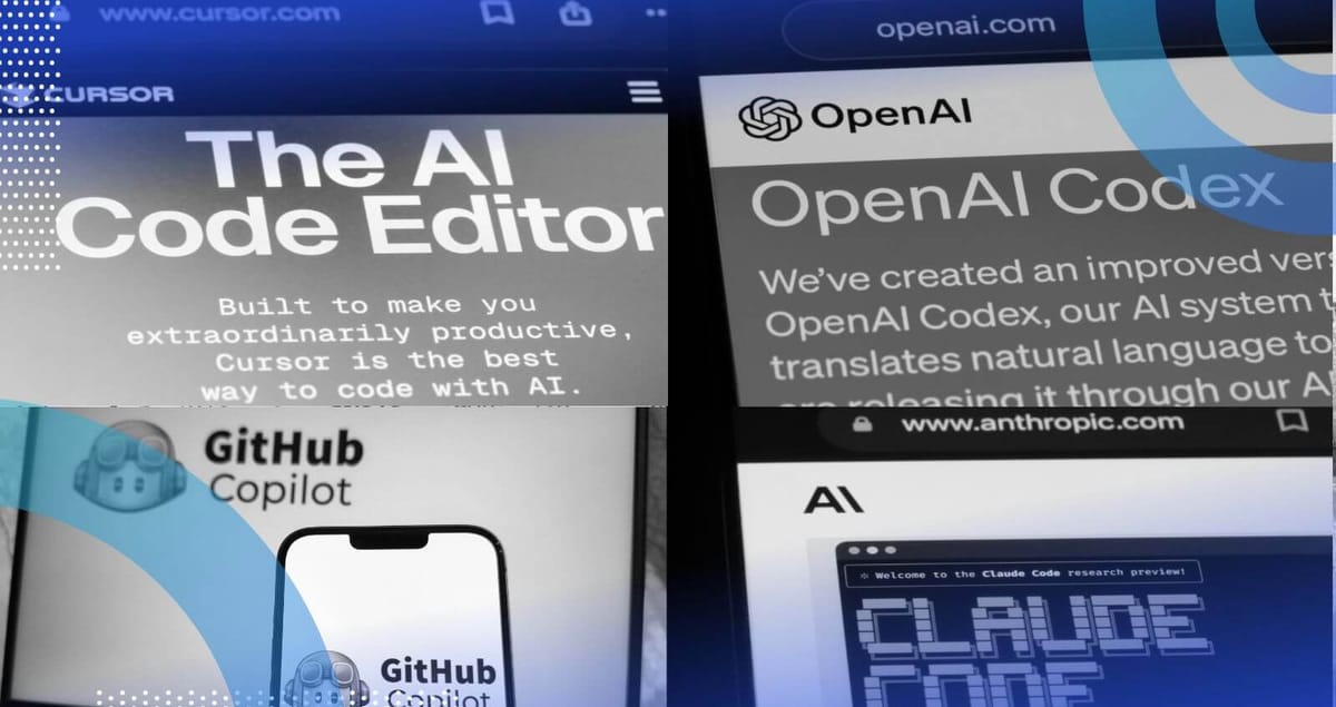 Claude Code vs. Codex vs. Cursor vs. GitHub Copilot | Built In